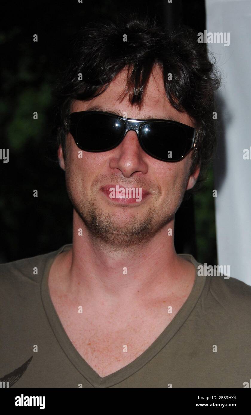 Actor Zach Braff attends the opening night of "Romeo & Juliet" at ...