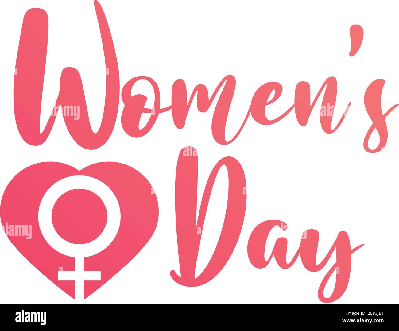 womens day gender female and handwritten words motivation white ...