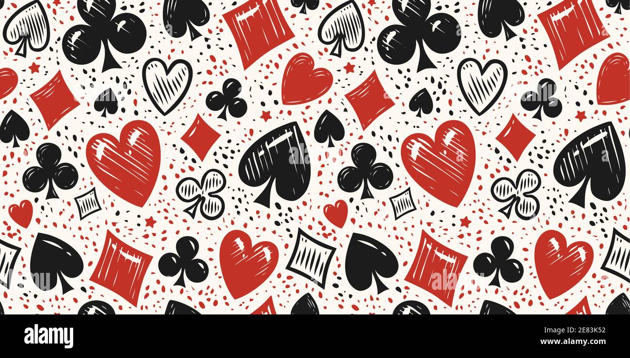 Poker Suits Background