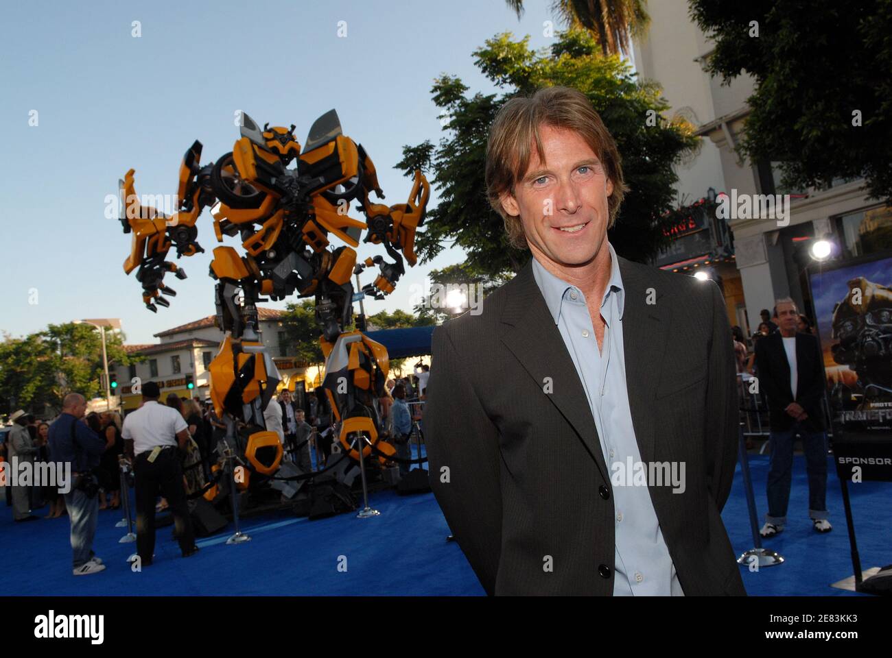 Michael Bay attends the premiere of Paramount Pictures "Transformers ...