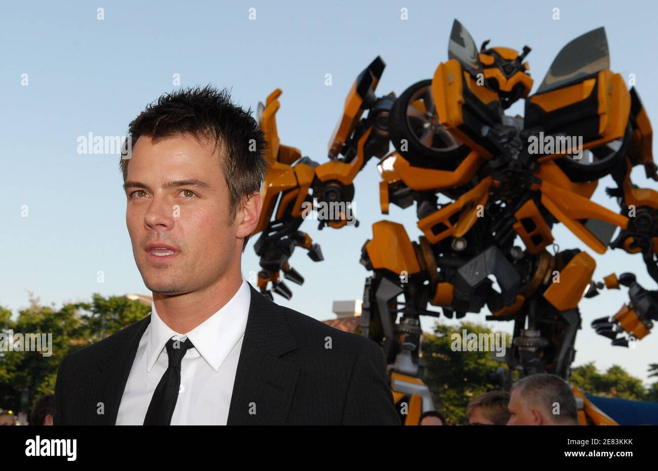 Josh Duhamel attends the premiere of Paramount Pictures "Transformers ...