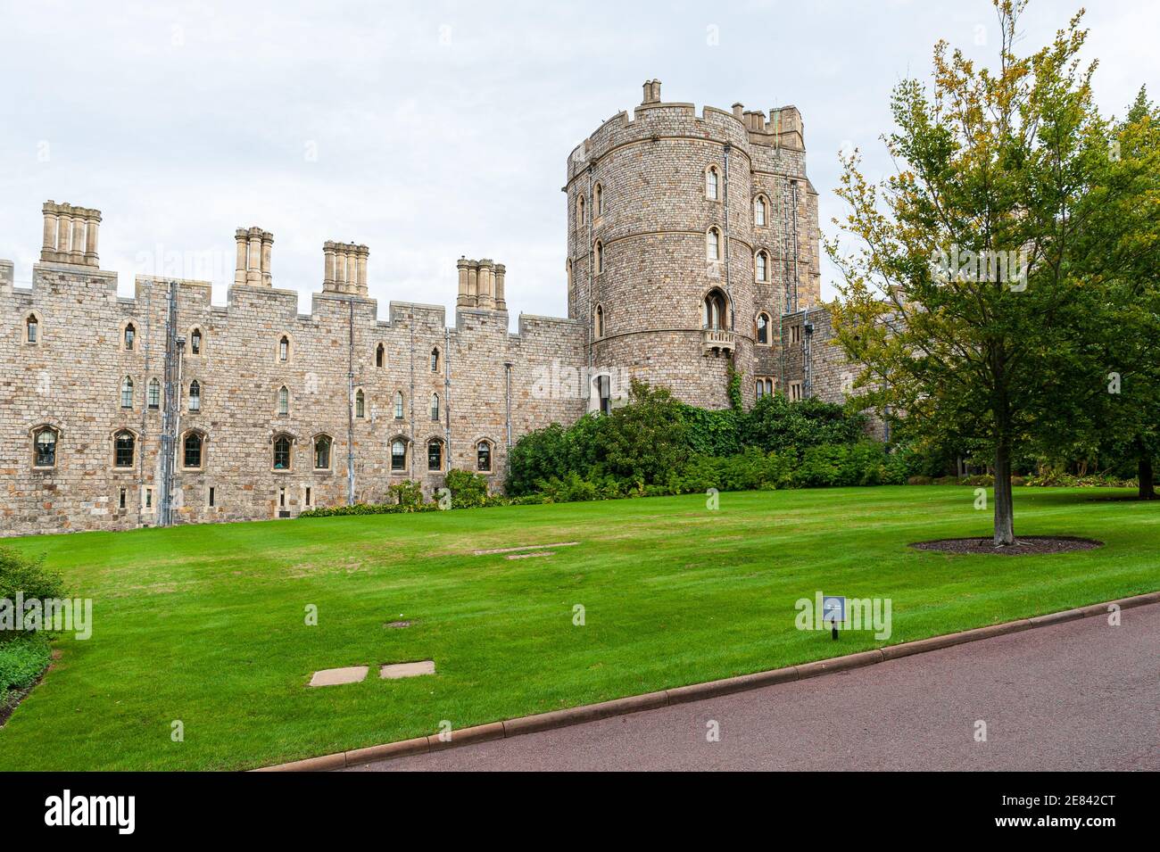Windsor Castle, a royal residence at Windsor in England, UK Stock Photo ...