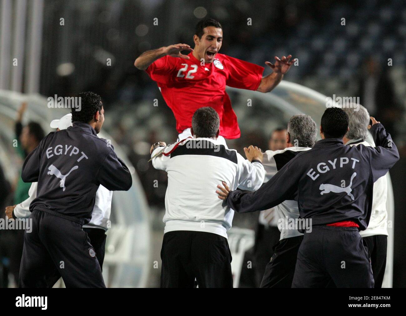 Egypts Mohamed Aboutrika High Resolution Stock Photography and Images ...
