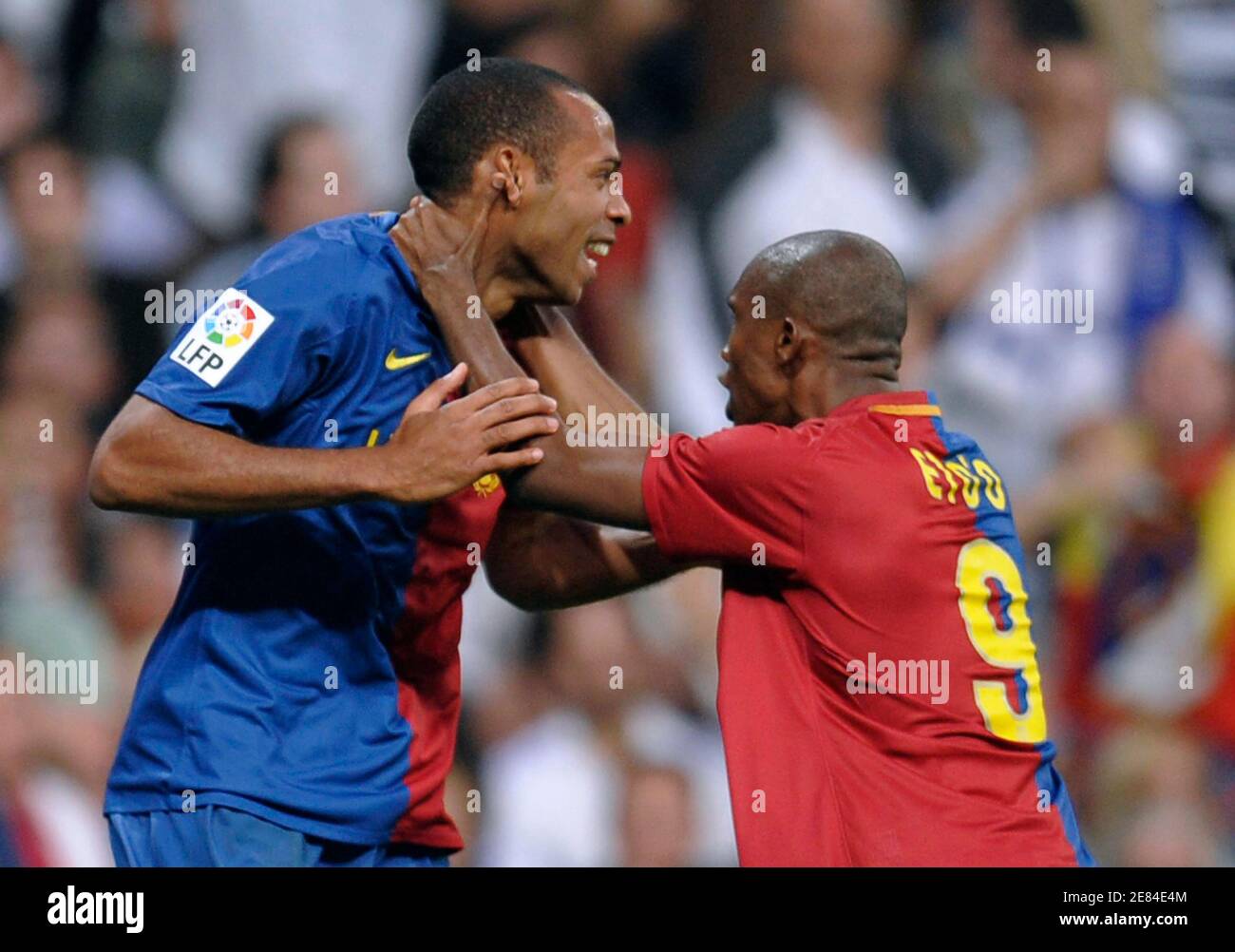 Santiago bernabeu thierry henry hi-res stock photography and images - Alamy