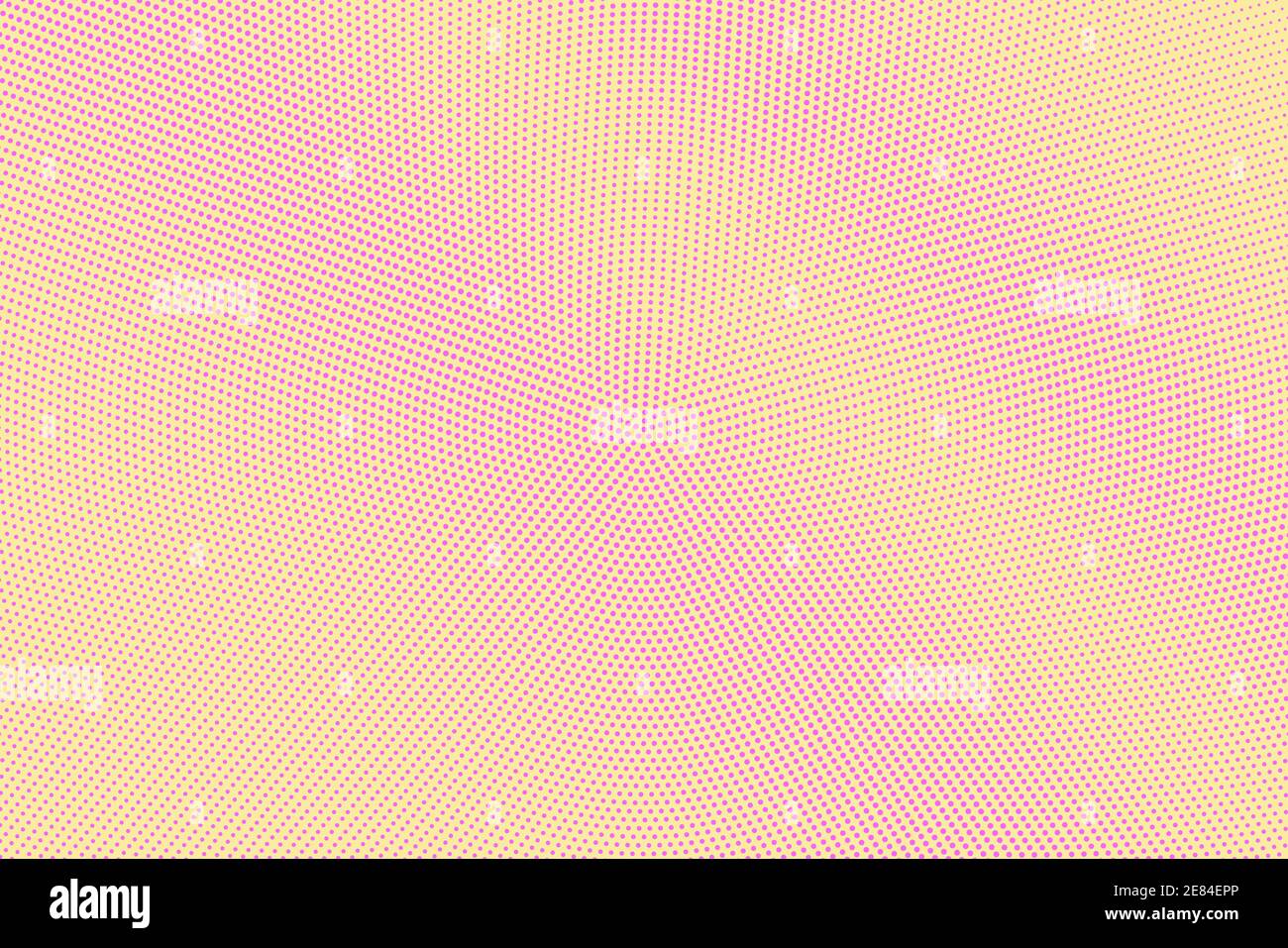 Pink and yellow dotted halftone vector background. Subtle halftone ...