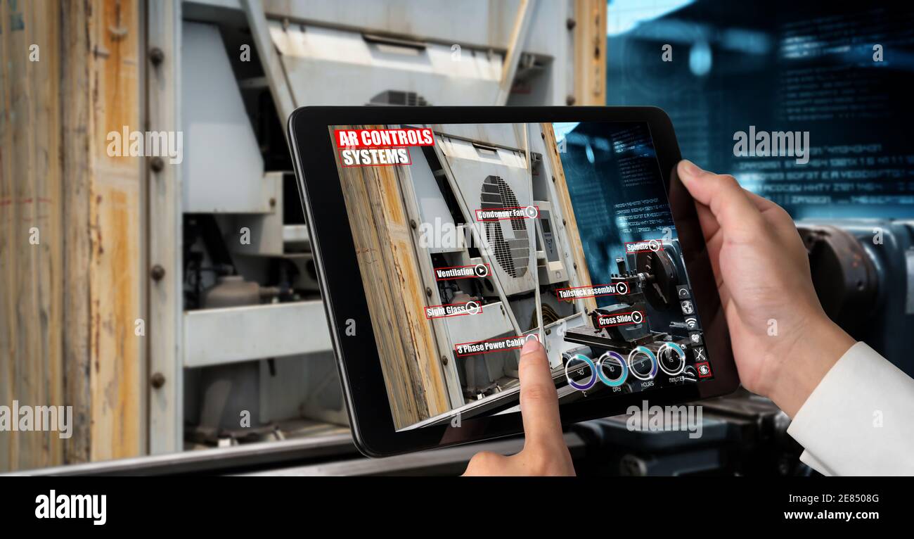 Container inspection software hi-res stock photography and images - Alamy