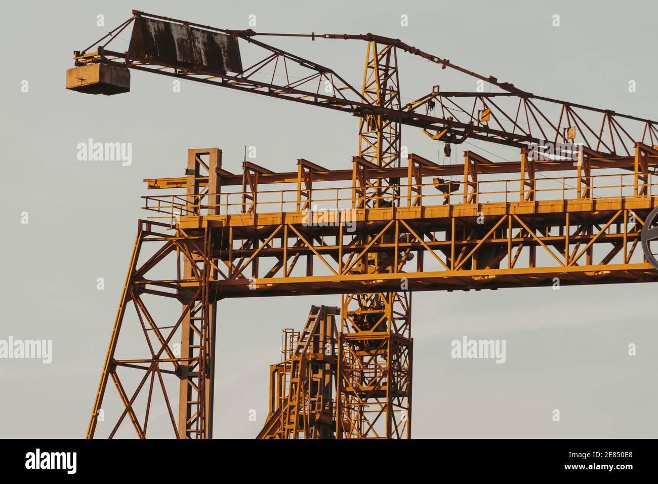 Industrial crane cranes hi-res stock photography and images - Alamy