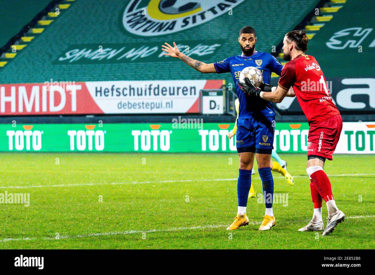 SITTARD, Netherlands, 30-01-2021, football, , Dutch eredivisie, season ...