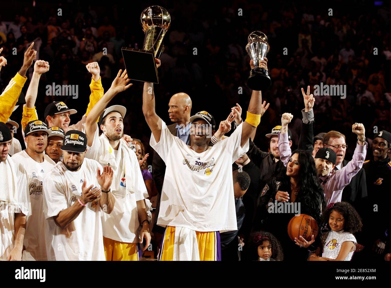 Kobe Bryant Championship Celebration