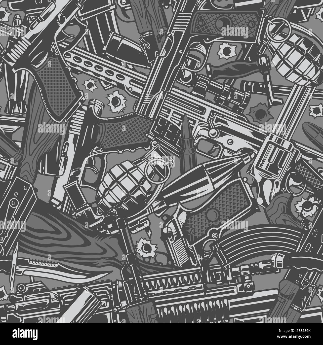 Weapons Set Of Rifles High Resolution Stock Photography and Images - Alamy