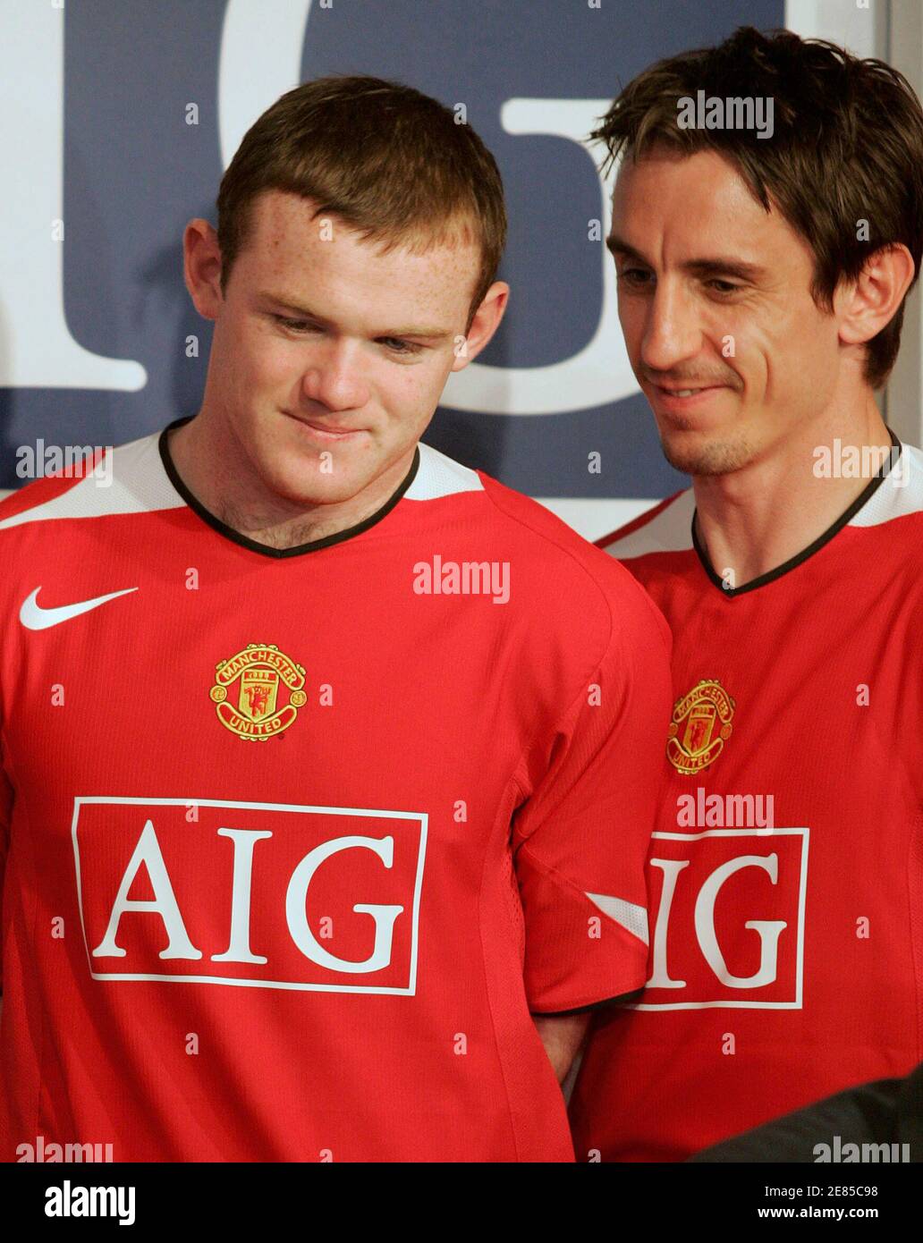 Gary neville smile hi-res stock photography and images - Alamy