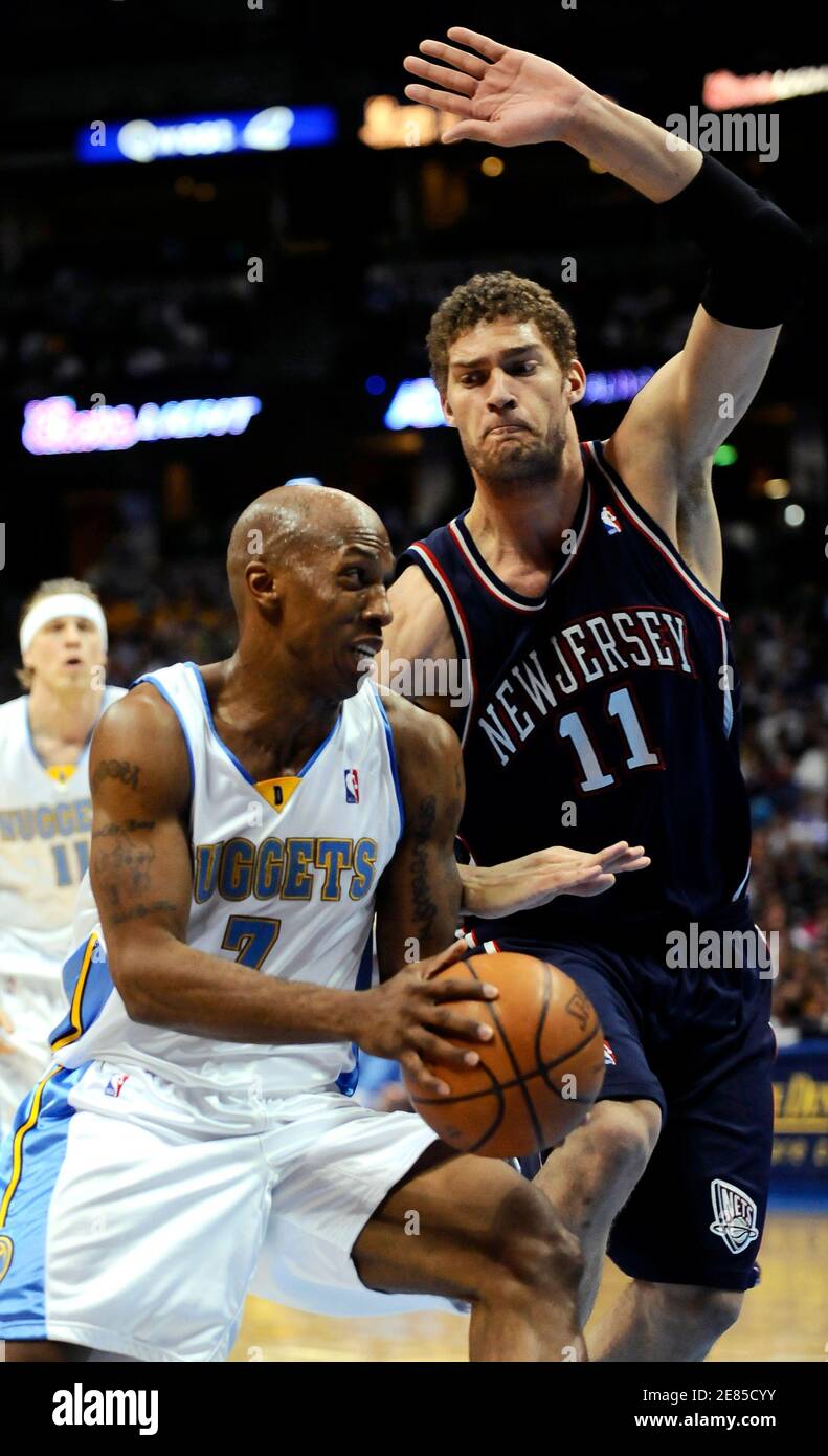 Denver nuggets jersey hi-res stock photography and images - Alamy