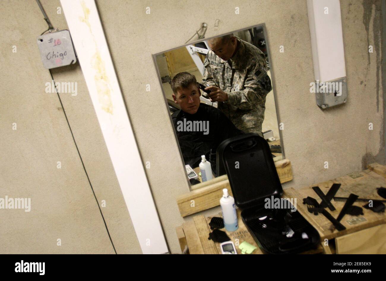 The military haircut hi-res stock photography and images - Alamy