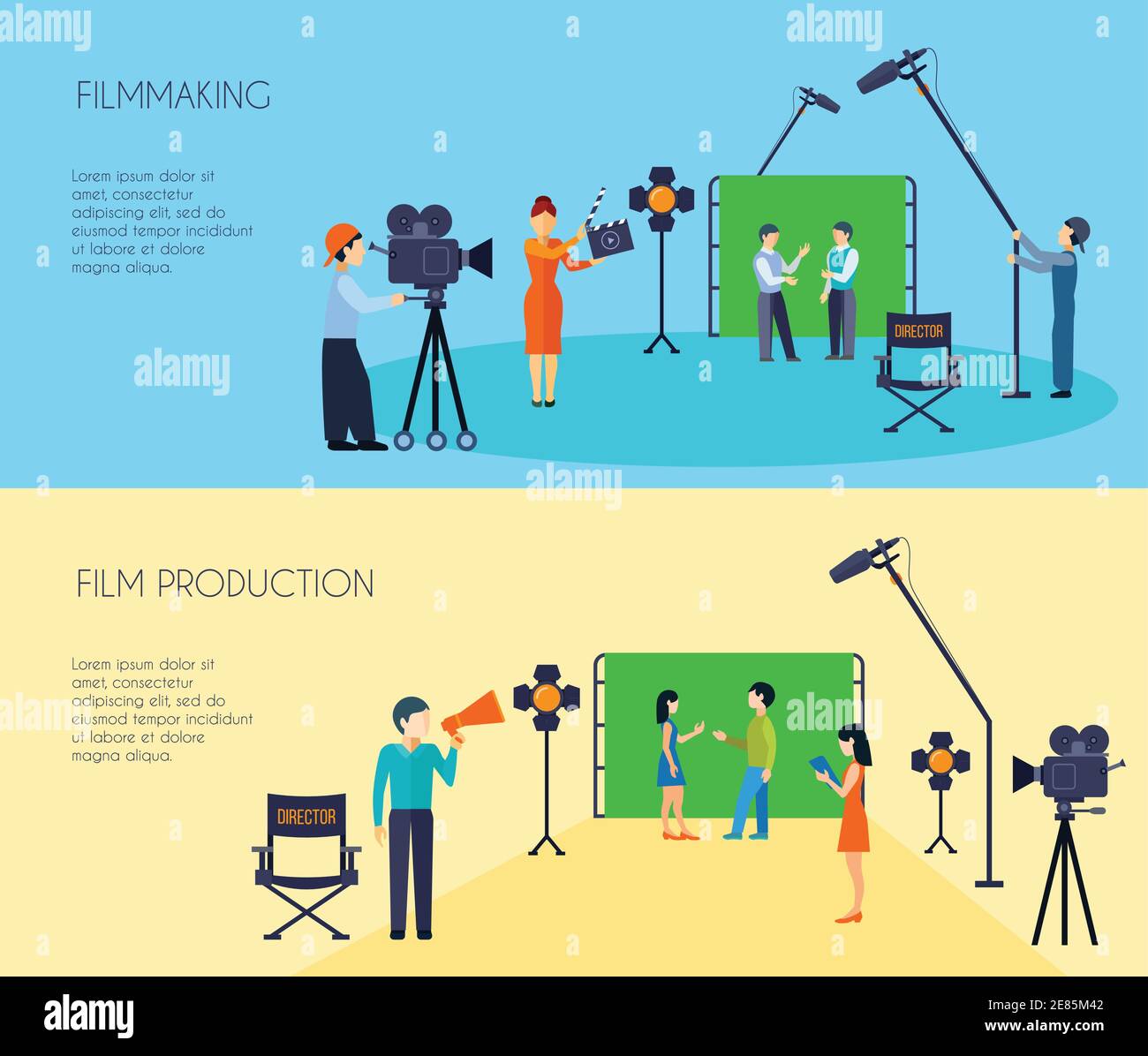 Starring role Stock Vector Images - Alamy