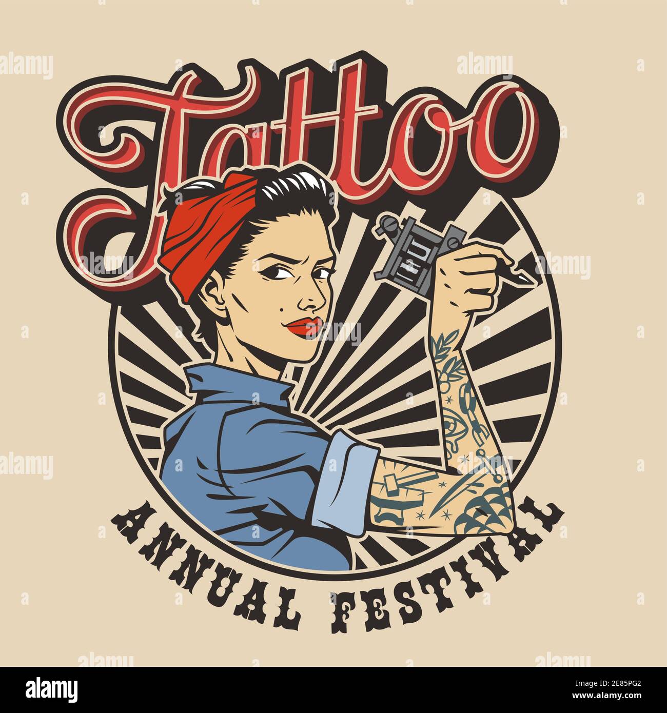 Pinup Logo High Resolution Stock Photography and Images - Alamy