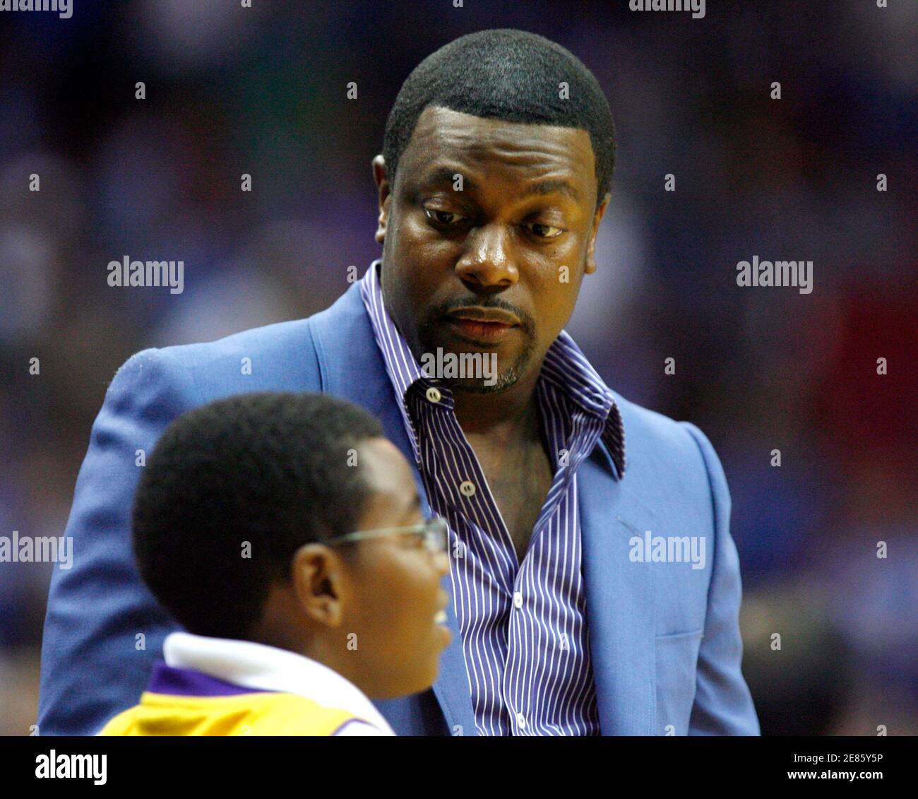 Actor chris tucker son destin hi-res stock photography and images - Alamy