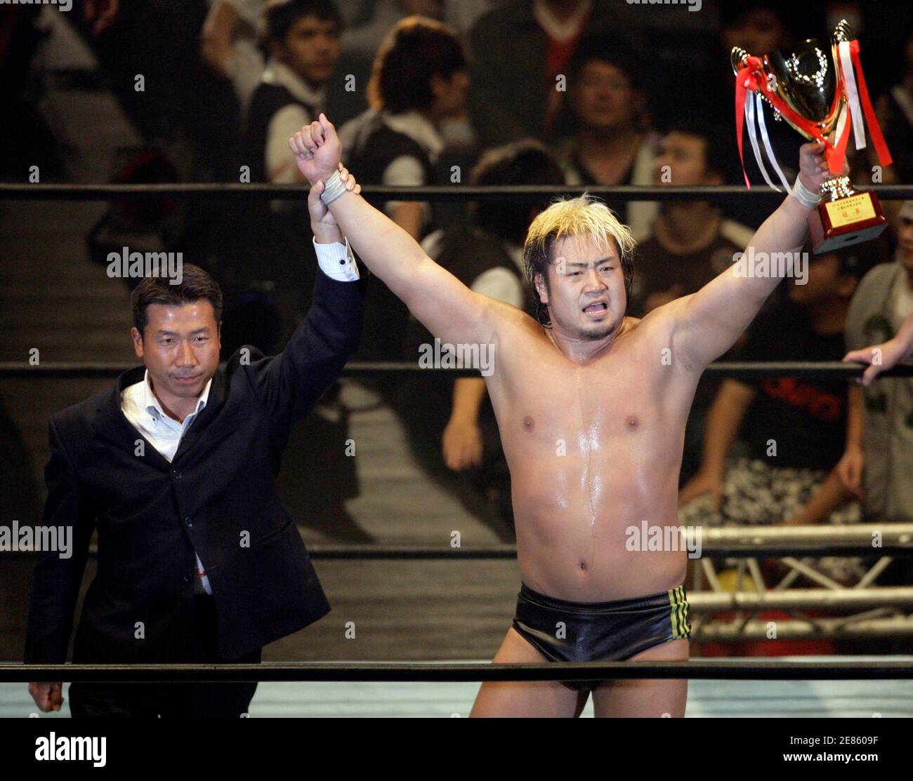 All japan wrestling championship hi-res stock photography and images ...