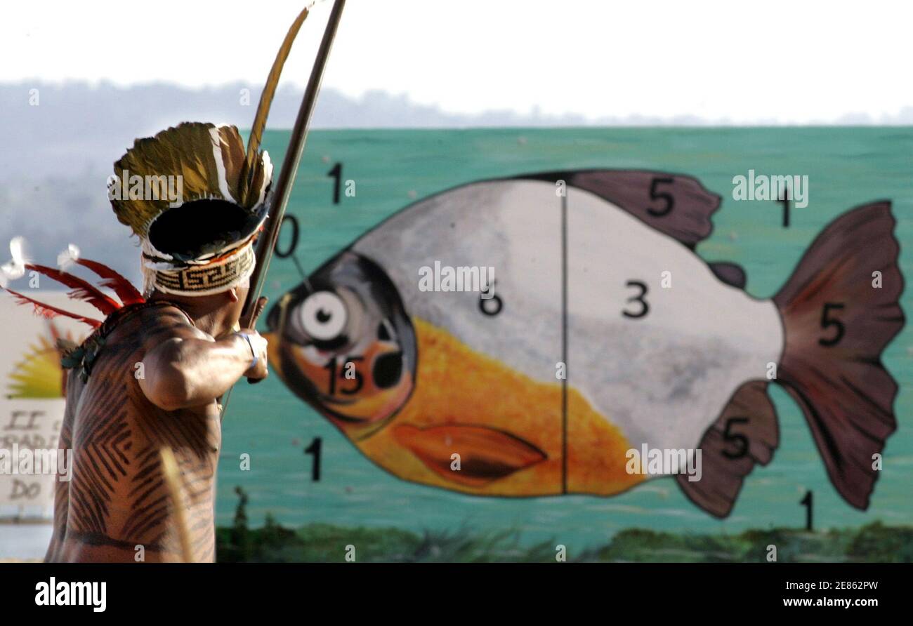 Brazil Tribe Arrow High Resolution Stock Photography and Images - Alamy