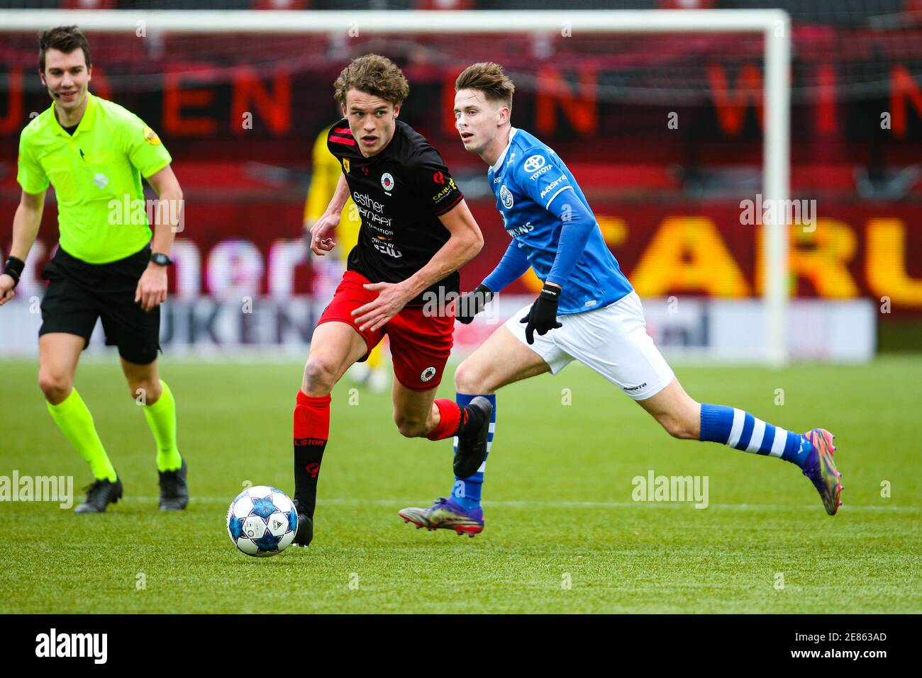 ROTTERDAM, NETHERLANDS, 1/30/2021, Van Donge en de Roo stadium, Dutch ...