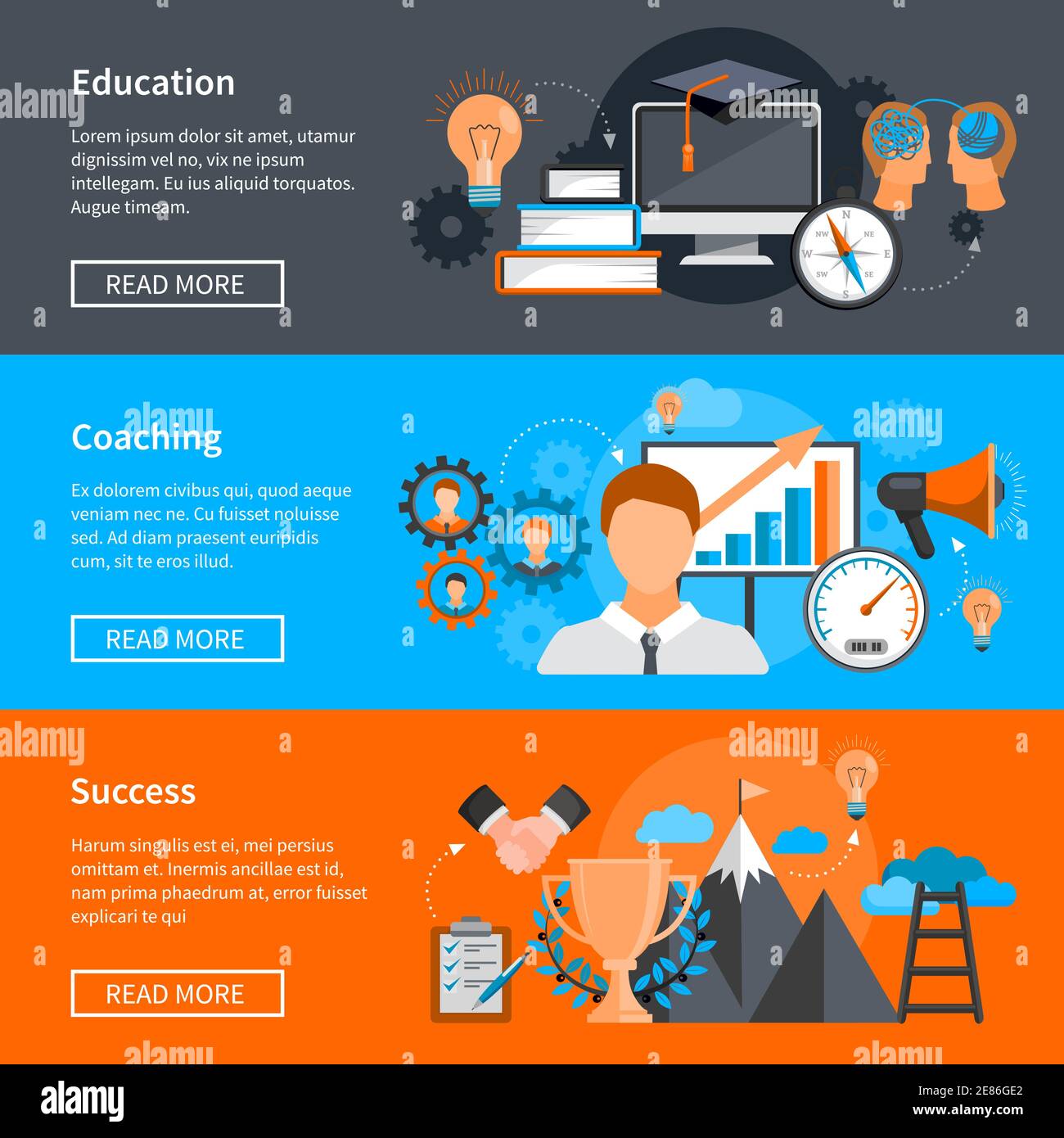 Productivity and business motivation skills Stock Vector Images - Alamy