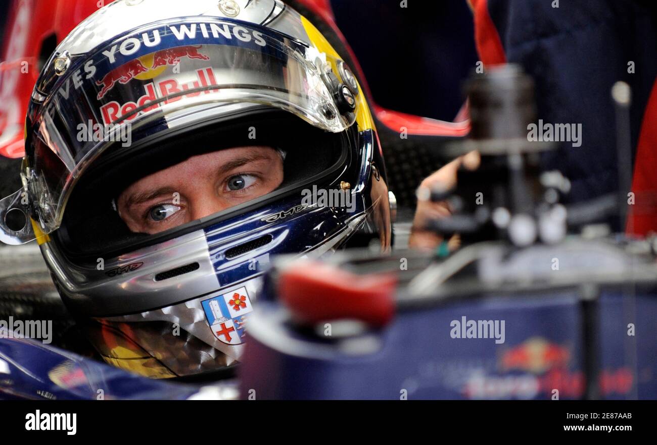 Formula car sebastian vettel bmw hi-res stock photography and images ...