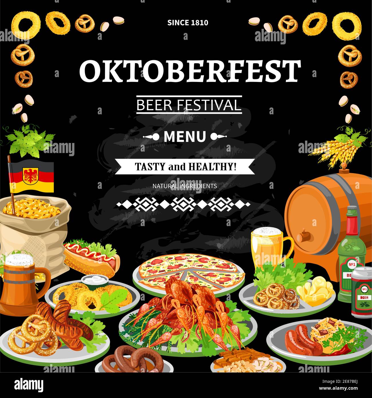 Annual national dinner Stock Vector Images - Alamy