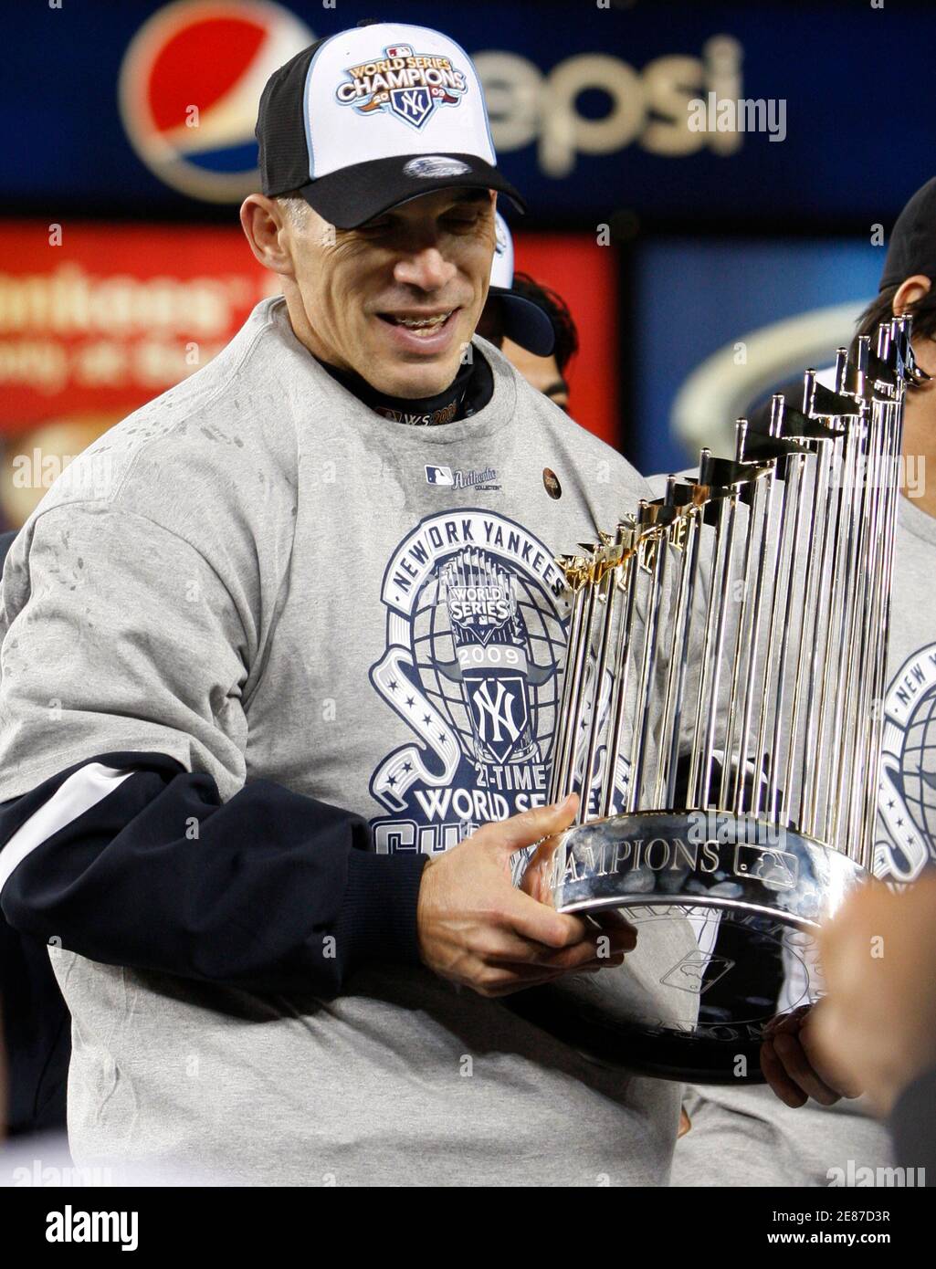 Yankees world series trophy hi-res stock photography and images - Alamy