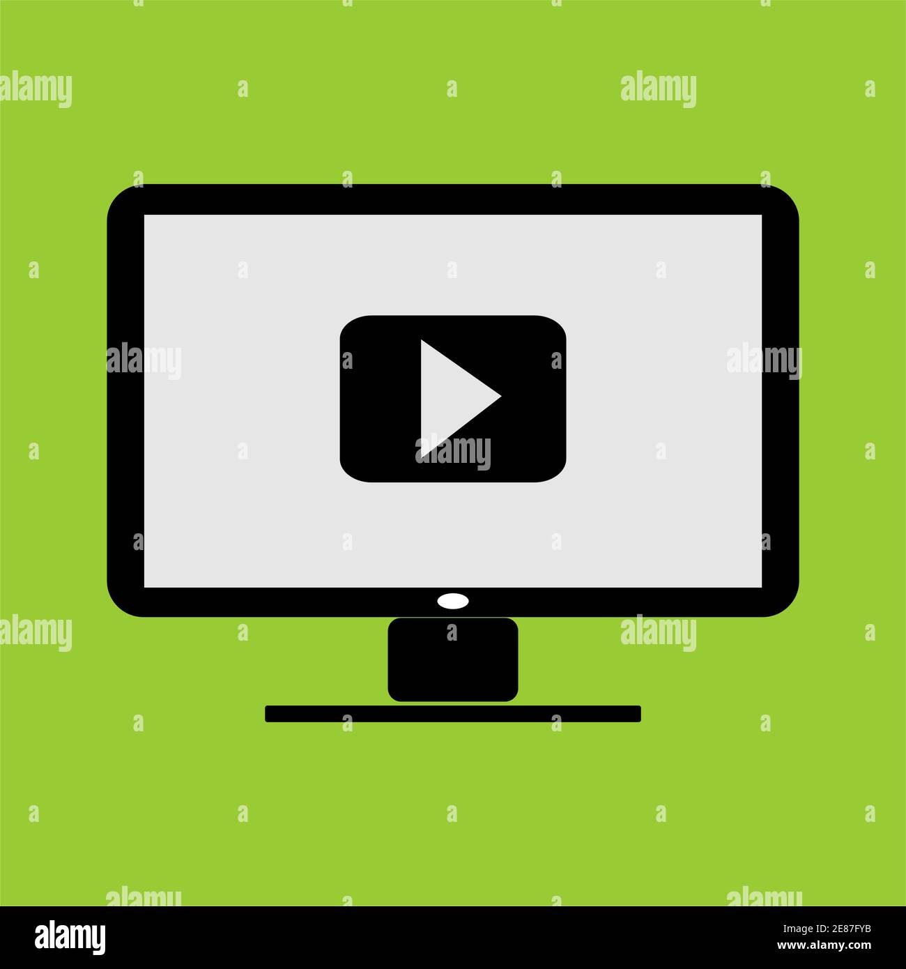 Modern thumbnail vector vectors hi-res stock photography and images - Alamy