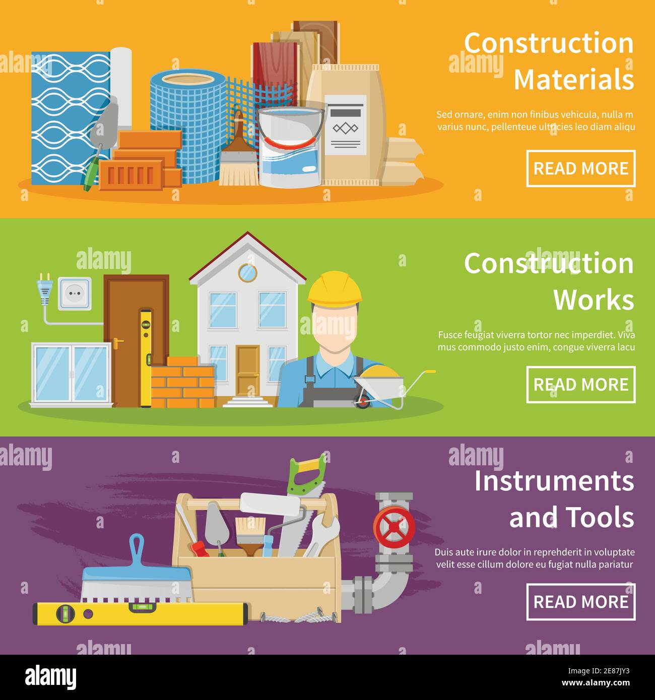 Sale of building materials Stock Vector Images - Alamy