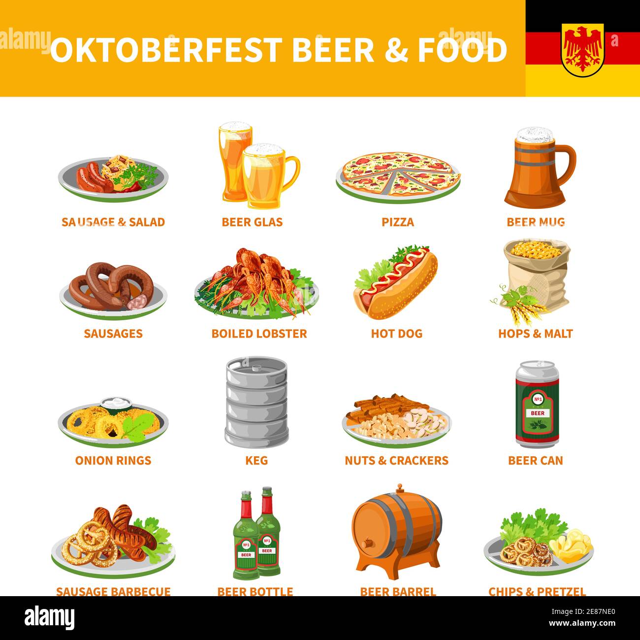 Traditional Oktoberfest Food