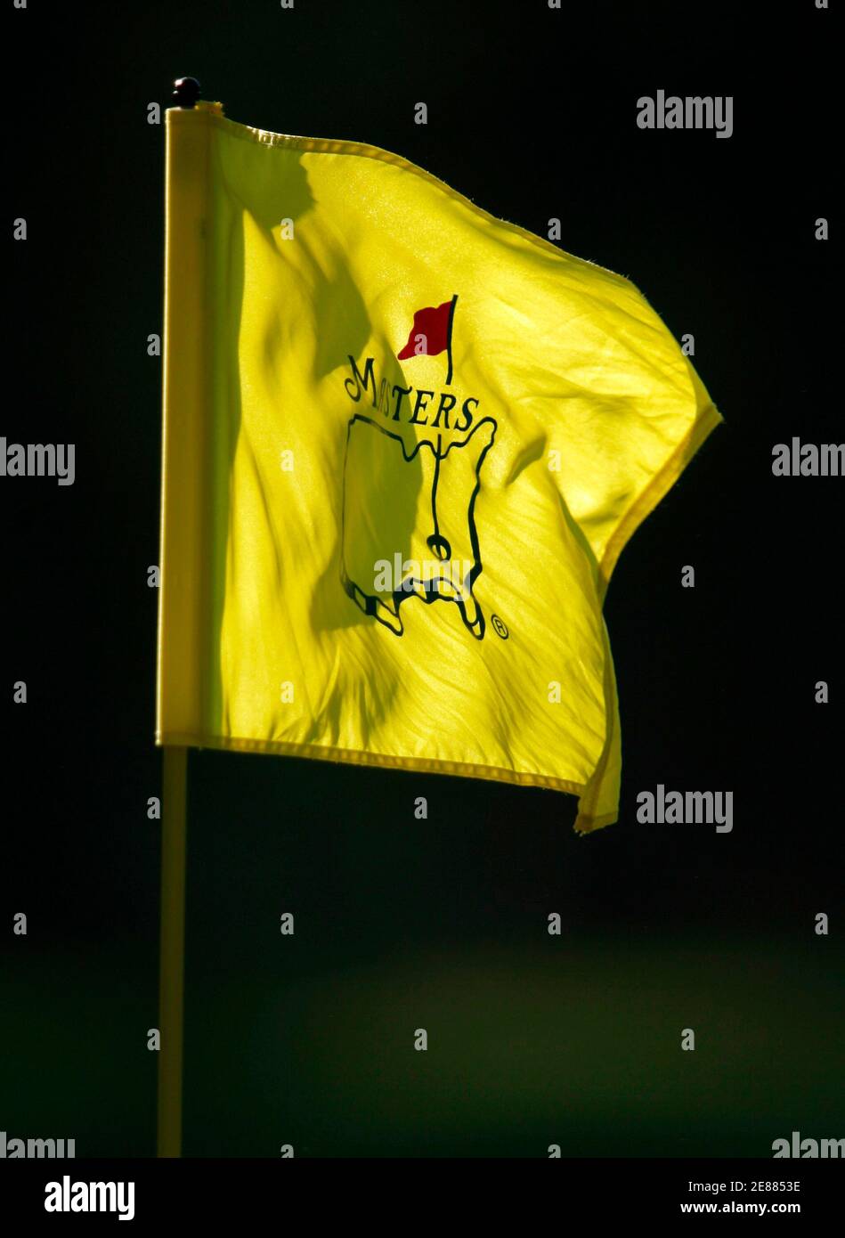 Augusta national masters flag hi-res stock photography and images - Alamy
