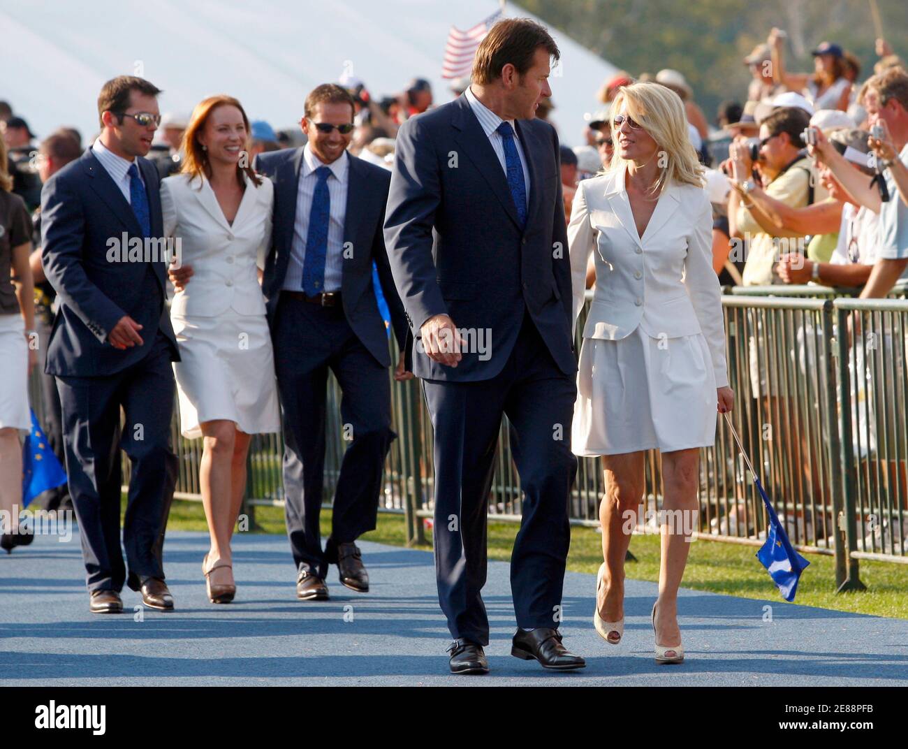 Of nick faldo with his wife hi-res stock photography and images - Alamy