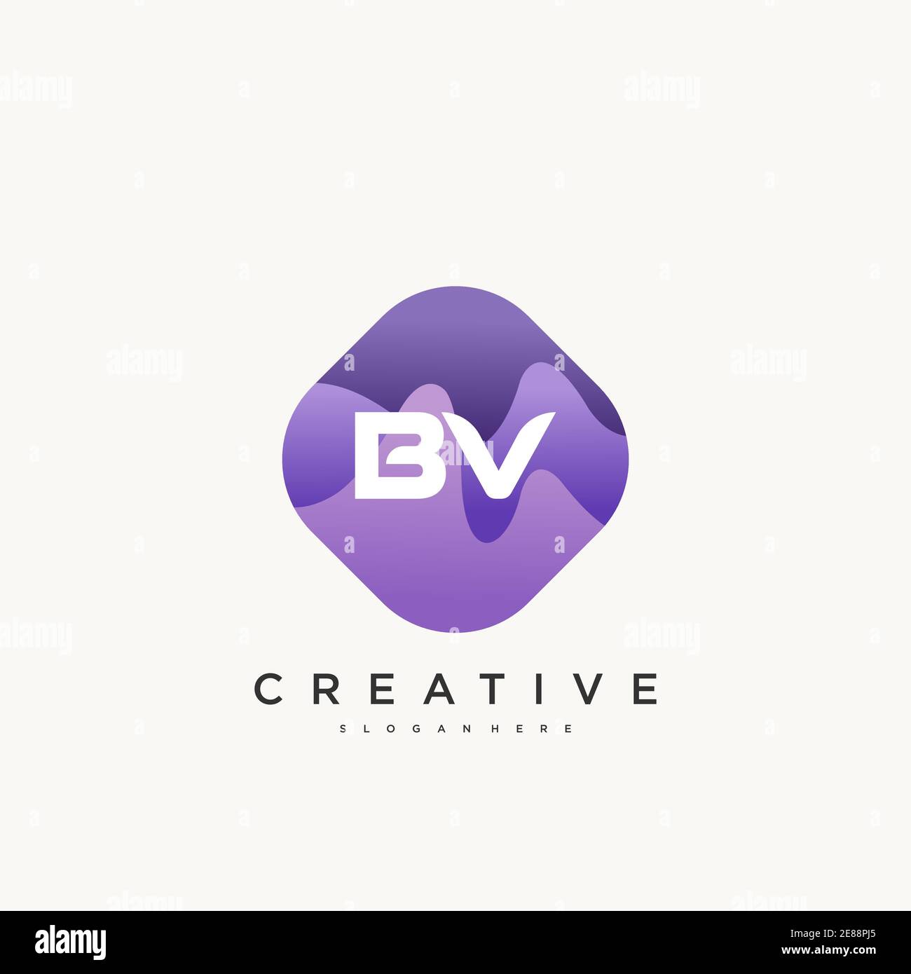 Bv initial Stock Vector Images - Alamy