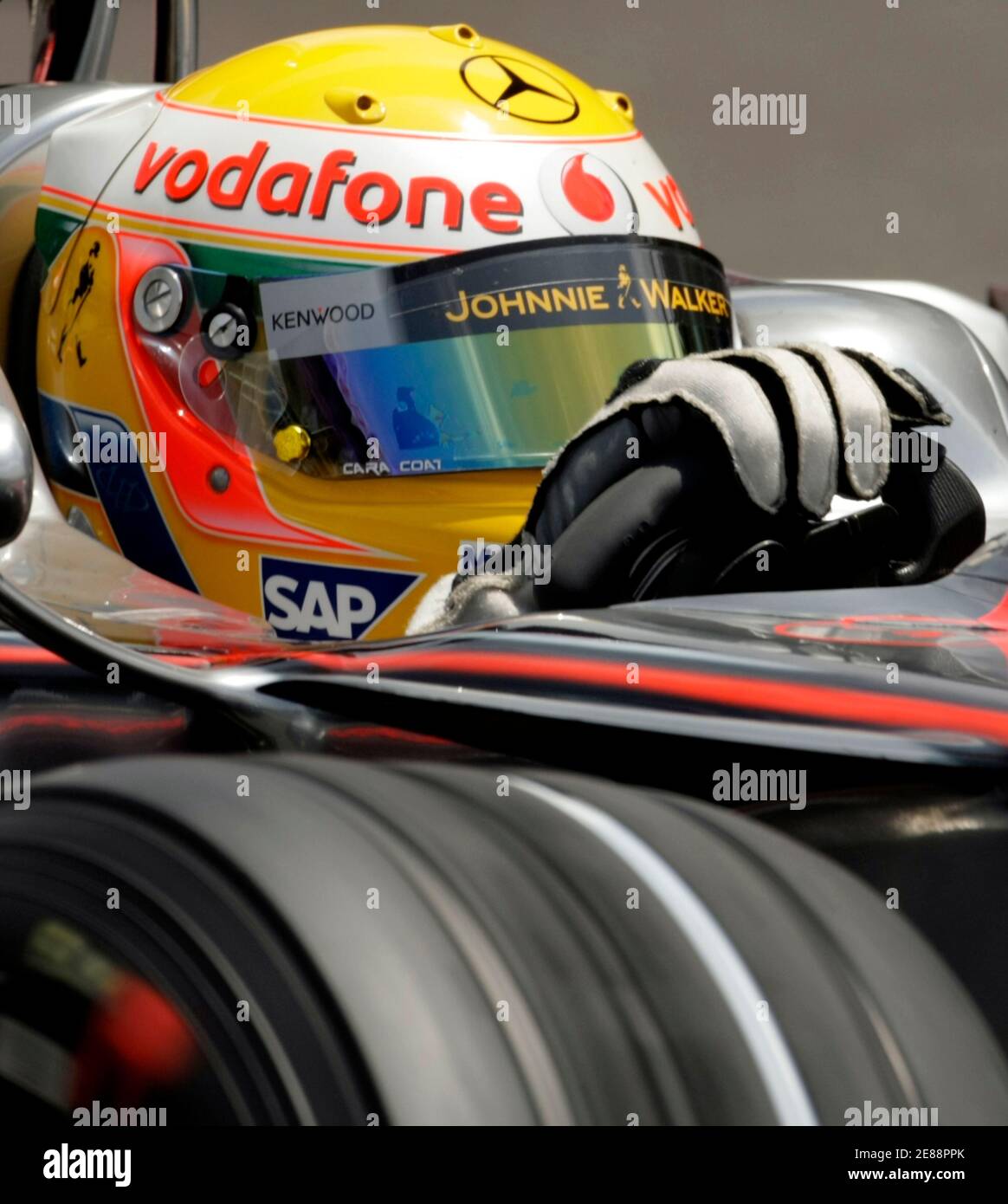 Lewis hamilton 2008 brazilian formula interlagos grand prix sao paulo ...