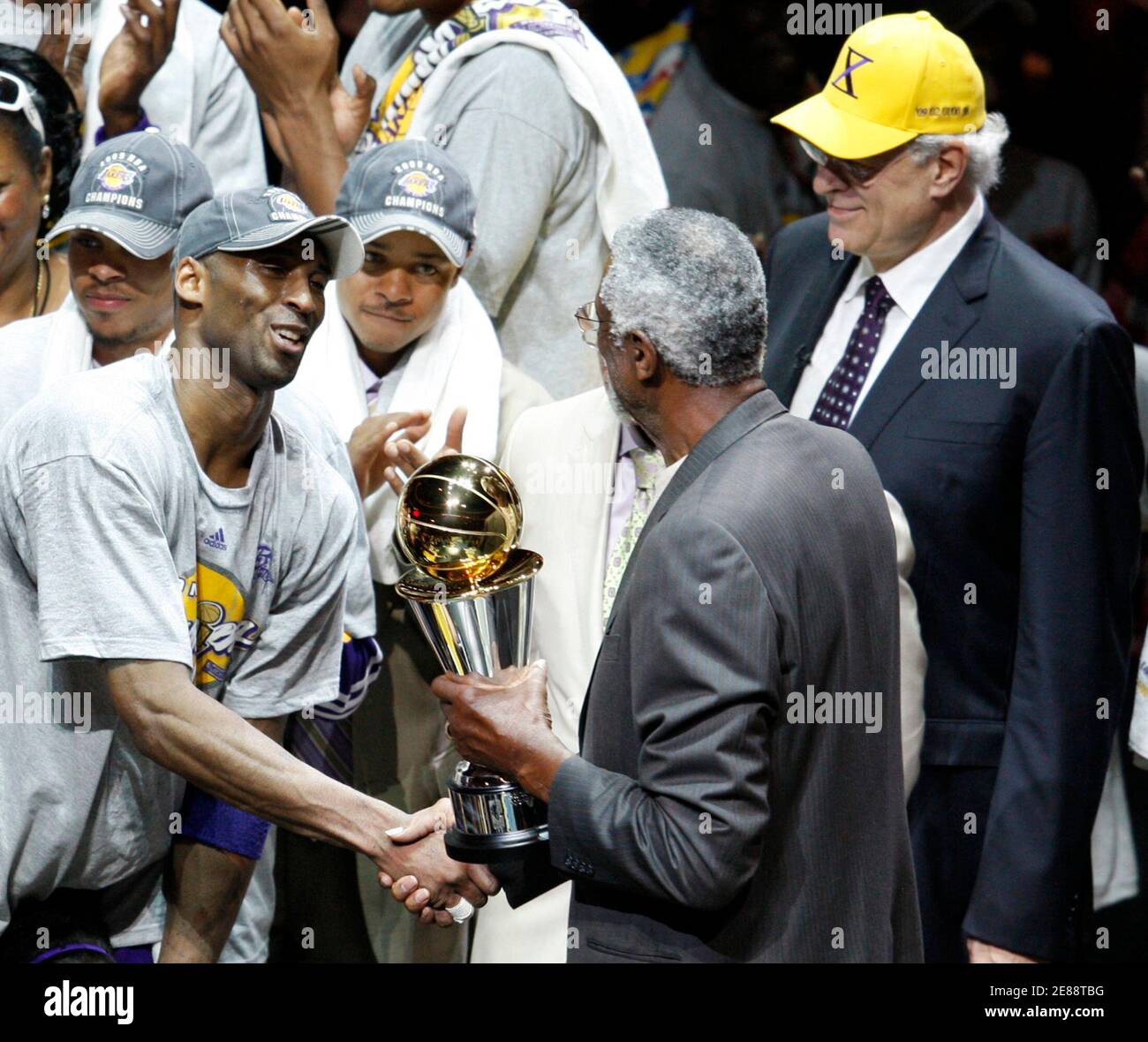 Nba Mvp Trophy Bill Russell High Resolution Stock Photography and ...