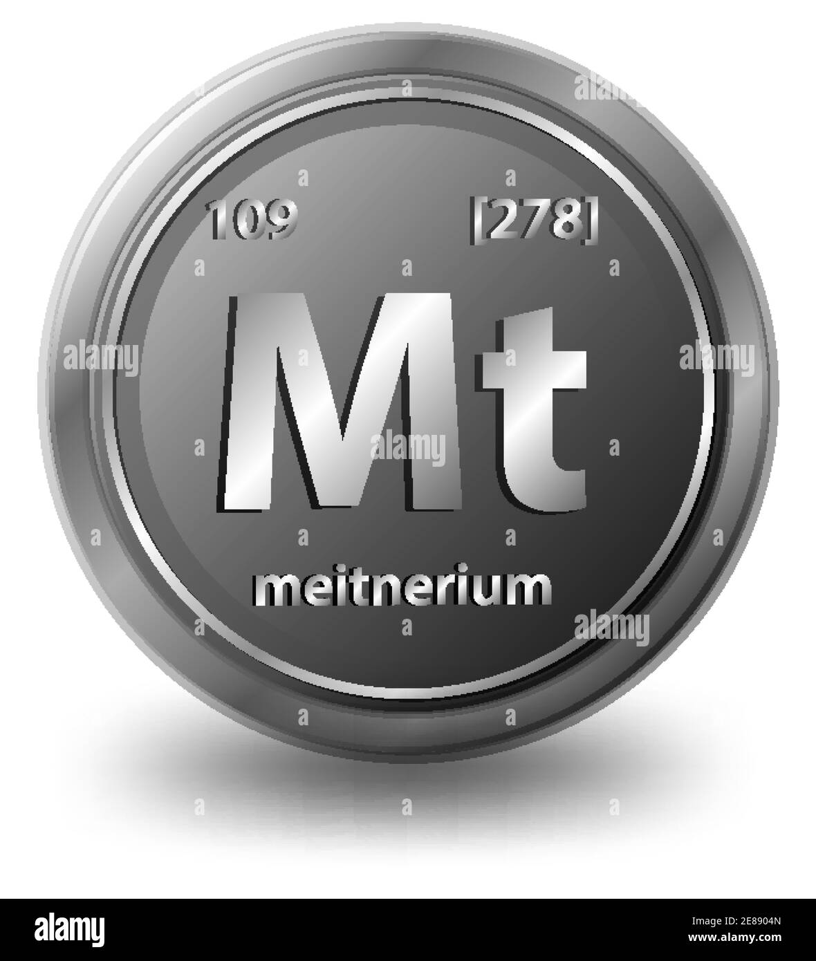 Meitnerium Atomic Structure