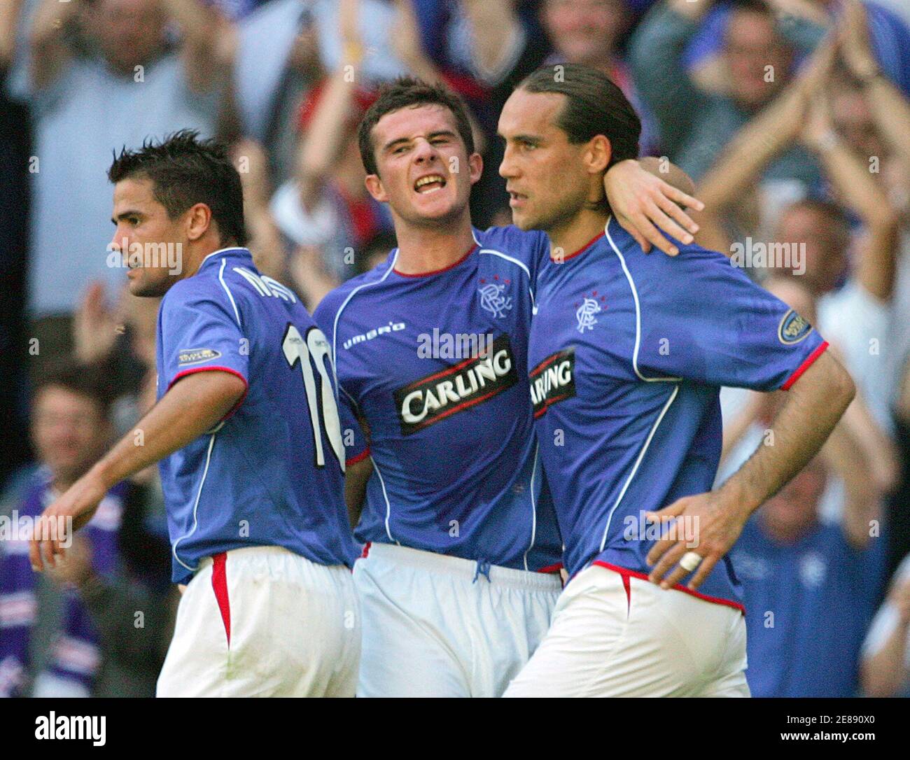 Rangers dado prso celebrates scoring hi-res stock photography and ...