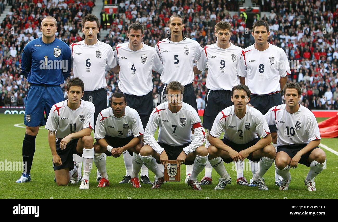 Jamie carragher david beckham david hi-res stock photography and images ...