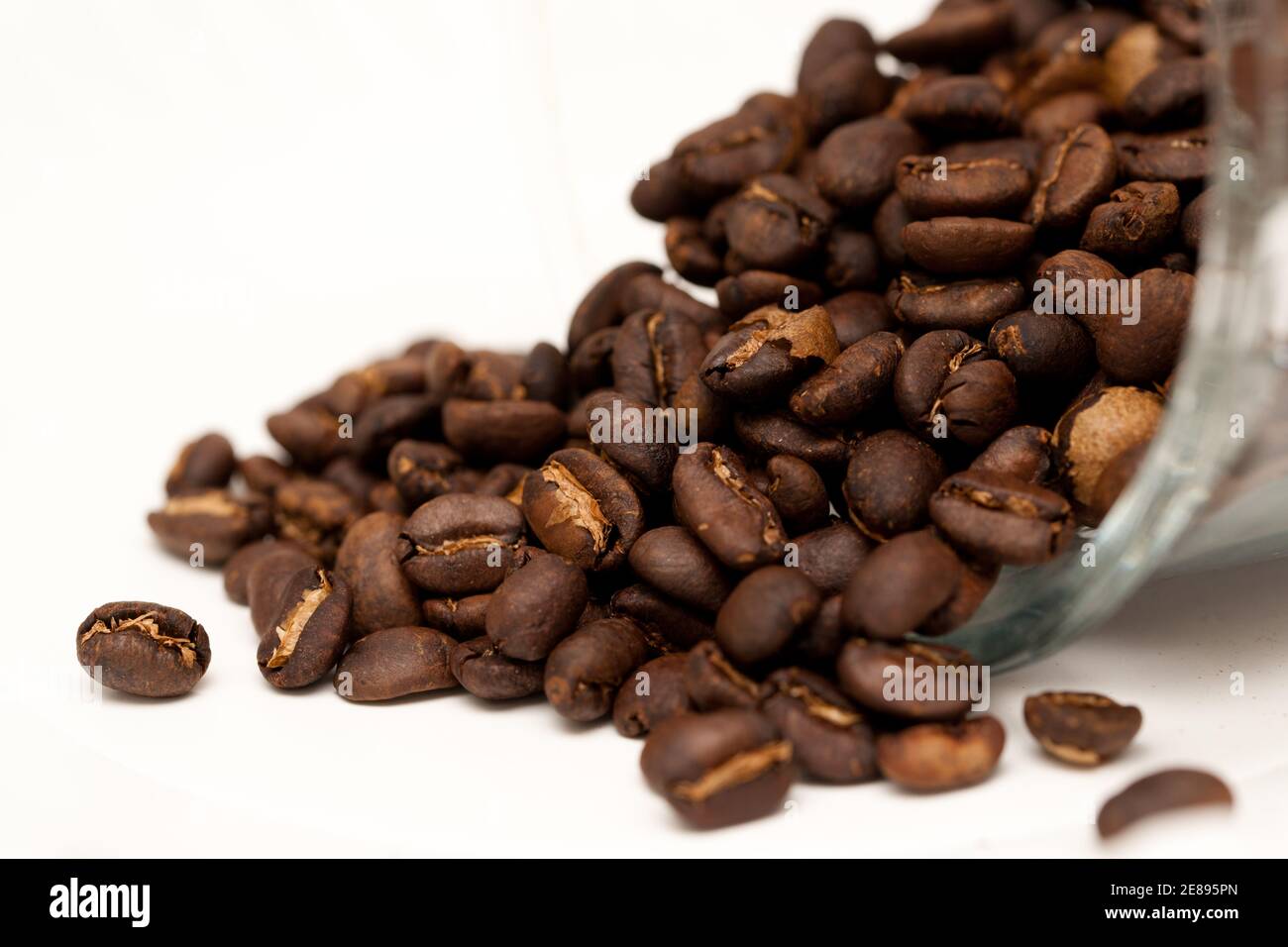 Fresh Roasted Coffee Beans 1 Stock Photo - Alamy