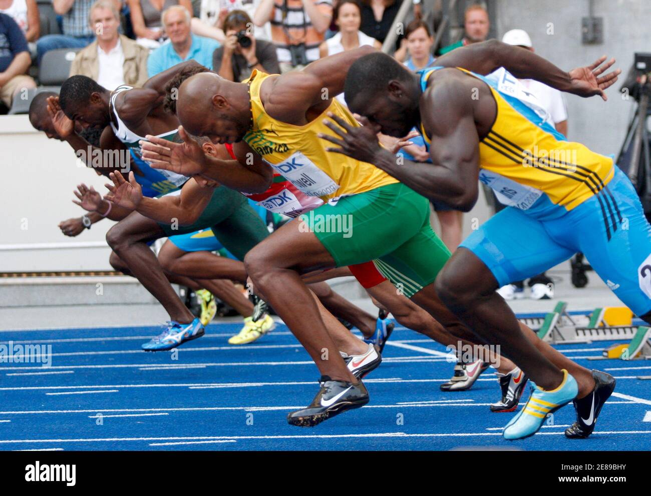 Asafa powell start hi-res stock photography and images - Alamy