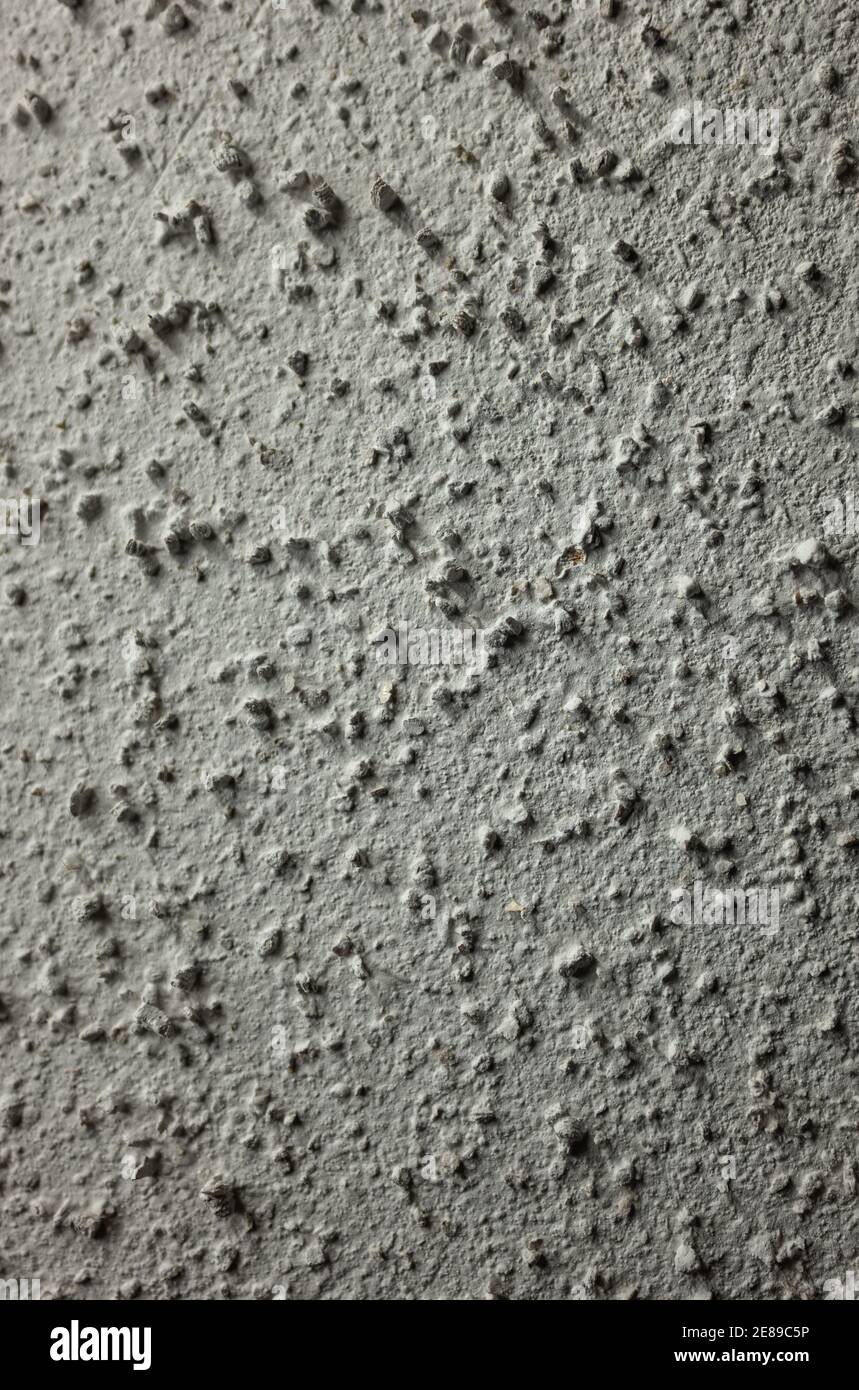 1980's construction style of spraying on texture onto ceilings Stock ...