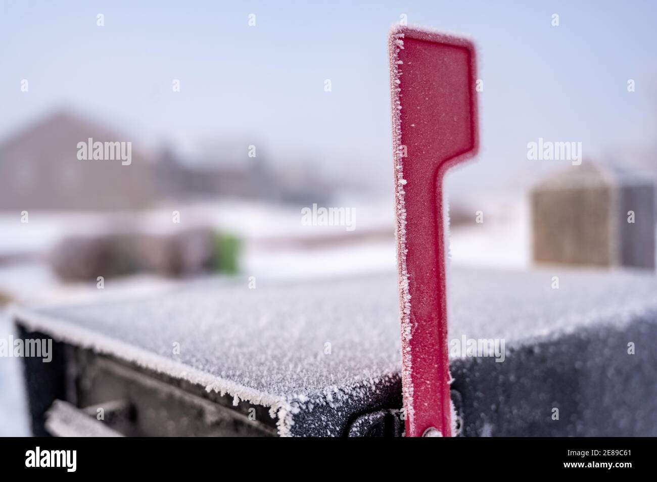 Mailman street snow hi-res stock photography and images - Alamy