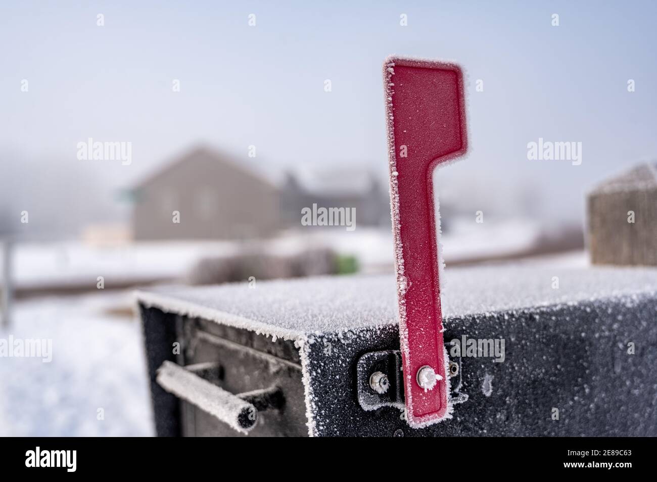 Mailman street snow hi-res stock photography and images - Alamy
