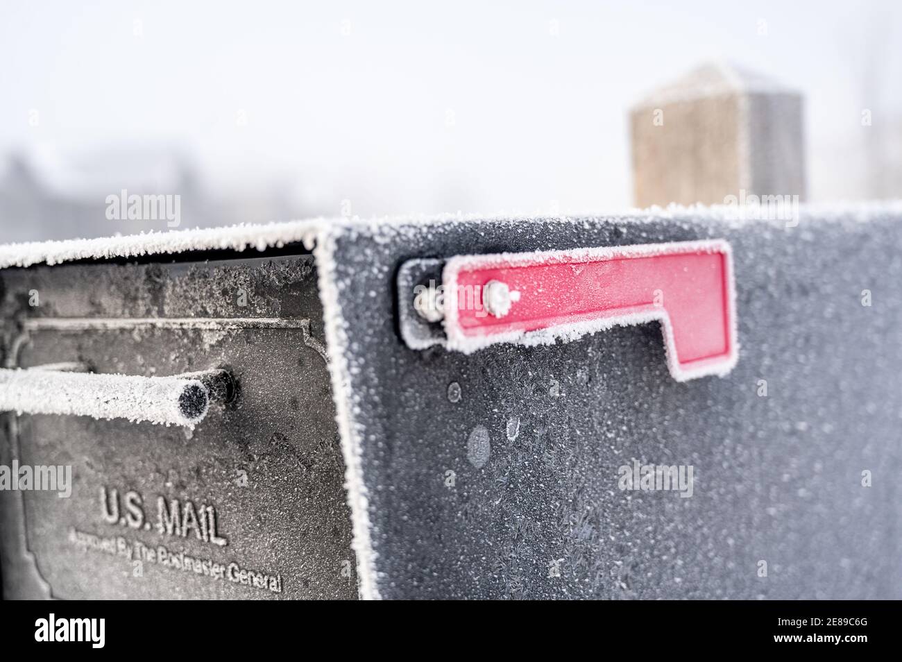 Mailman street snow hi-res stock photography and images - Alamy