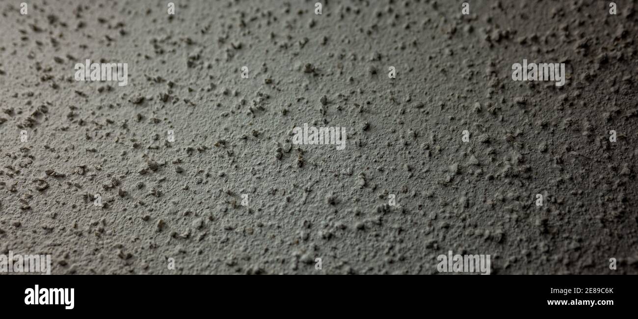 1980's construction style of spraying on texture onto ceilings Stock ...