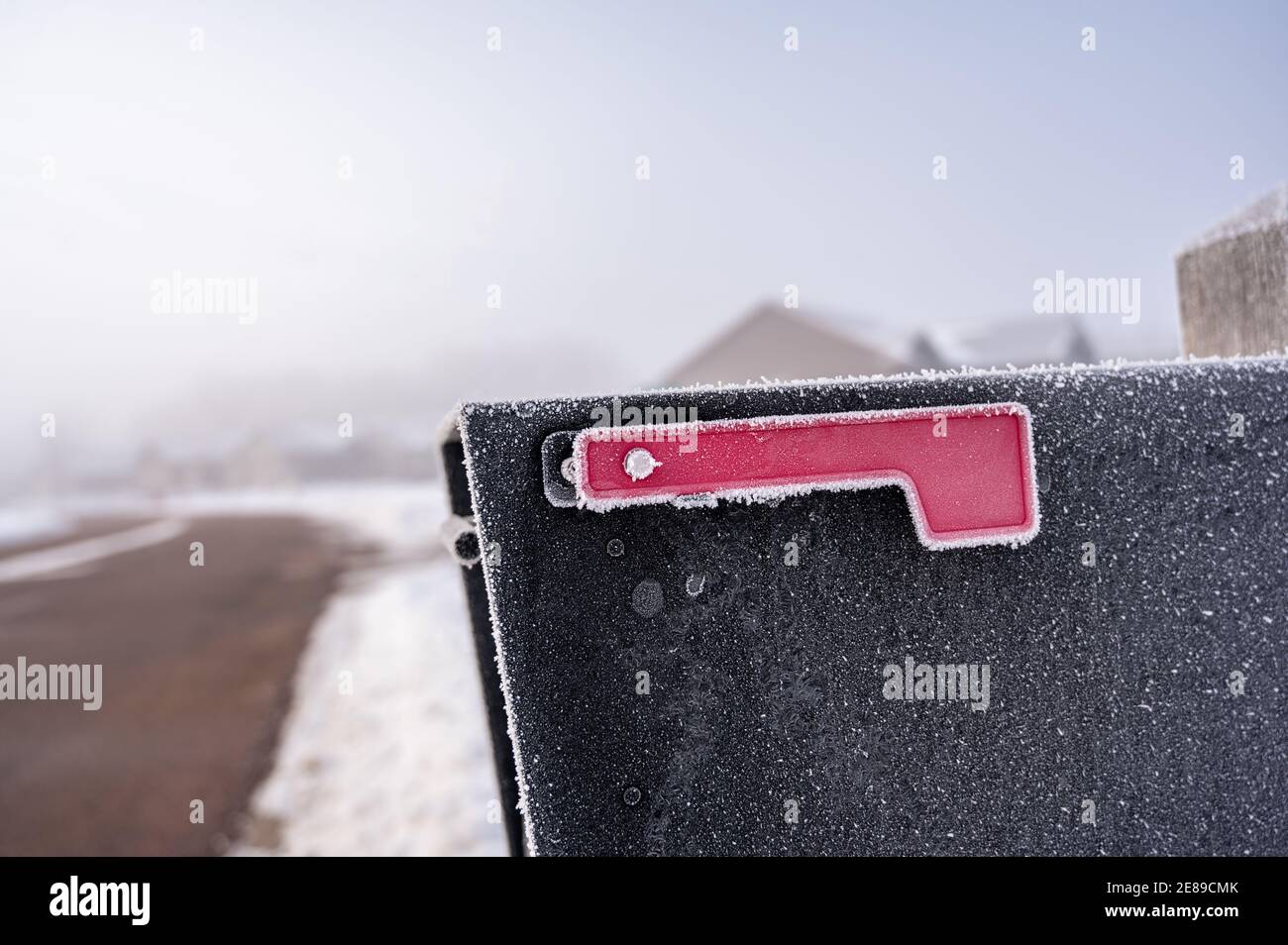 Mailman street snow hi-res stock photography and images - Alamy