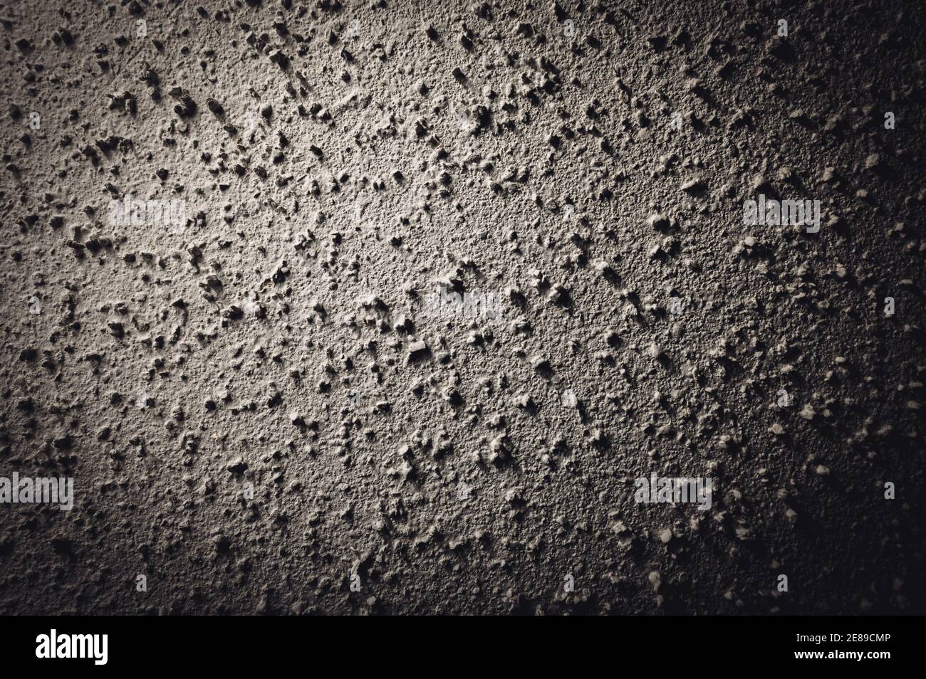 1980's construction style of spraying on texture onto ceilings Stock ...