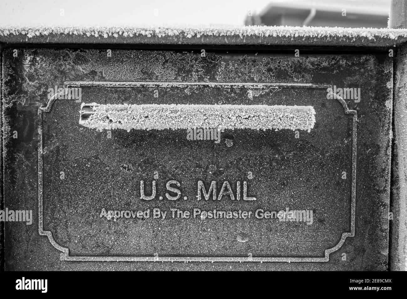 Mailman snow Black and White Stock Photos & Images - Alamy