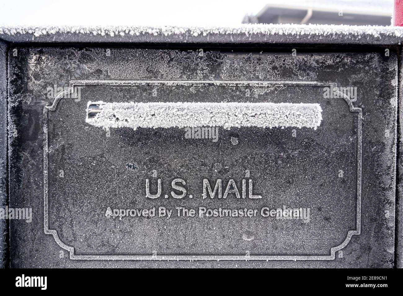 Mailman street snow hi-res stock photography and images - Alamy