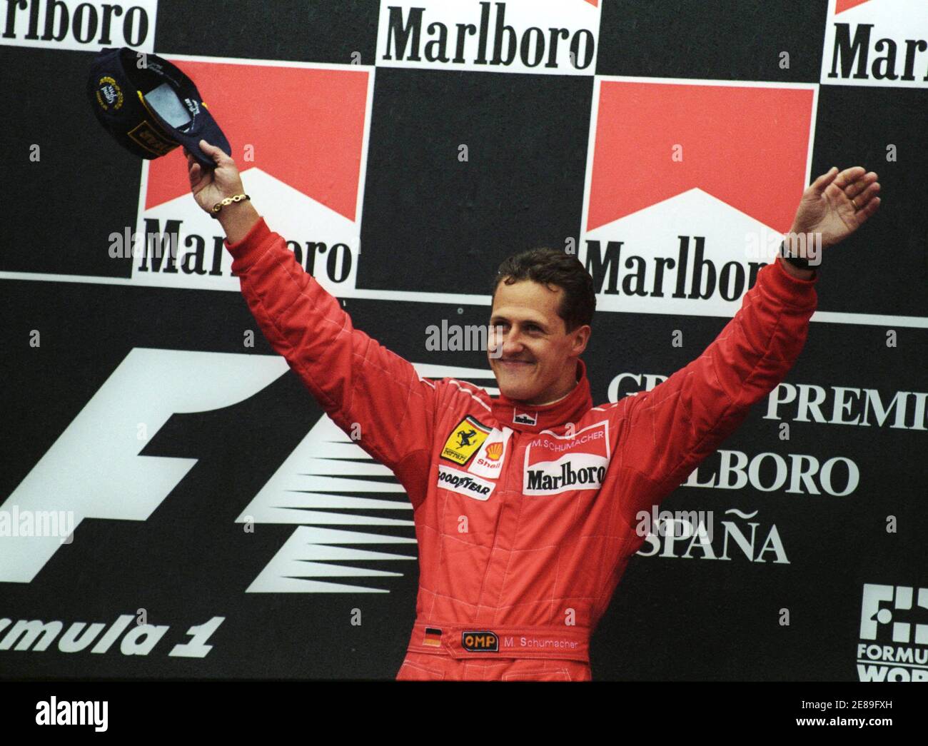 Michael schumacher 1996 spain hi-res stock photography and images - Alamy